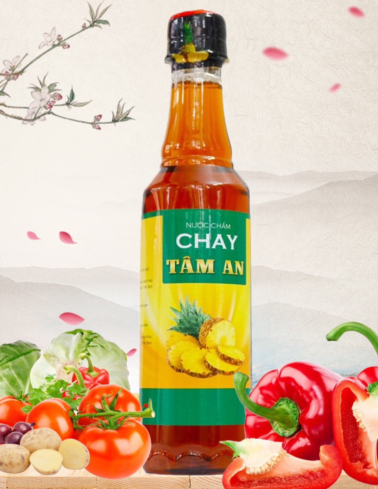 NƯỚC CHẤM CHAY TÂM AN 330ML